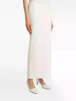 Khaite Lilth Maxi Skirt Neutrals