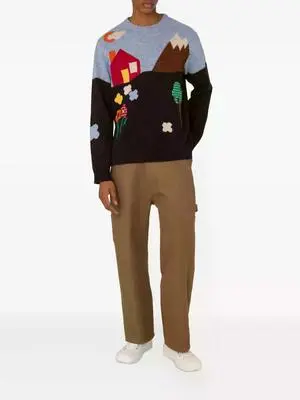 Moschino Intarsia-knit Jumper