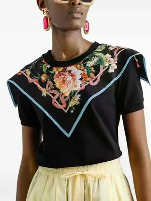 Dolce & Gabbana Cotton-silk T-shirt