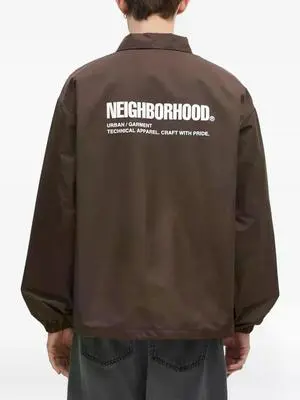 NEIGHBORHOOD Logo-patch Shirt Jacket