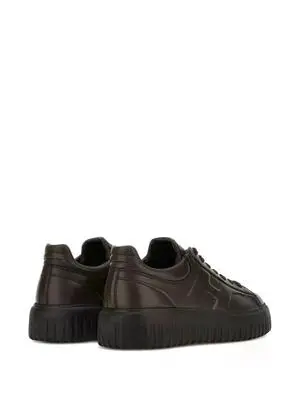 Hogan H-stripes Low-top Sneakers - Brown