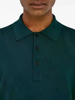 FERRAGAMO Long-sleeved Wool Polo Shirt