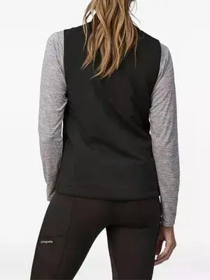 Patagonia Quilted Zip-front Vest - Black
