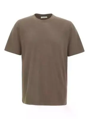 DIKTAT Short-sleeve Crew-neck T-shirt - Brown
