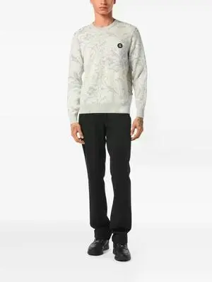 BILLIONAIRE Wool Jacquard Sweater