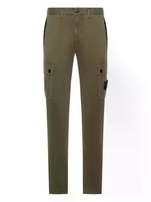 Stone Island Compass-badge Cargo Trousers - Green