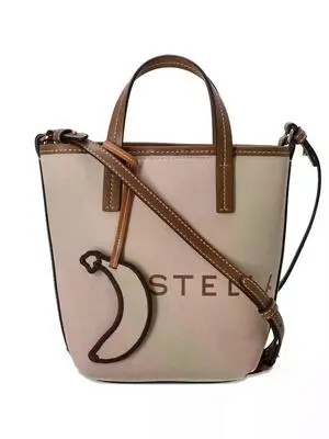 Stella McCartney Logo-print Tote Bag - Neutrals