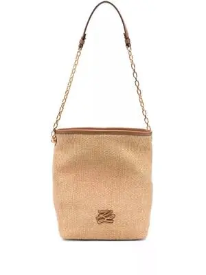 Karl Lagerfeld K/autograph Woven Chain-strap Bag