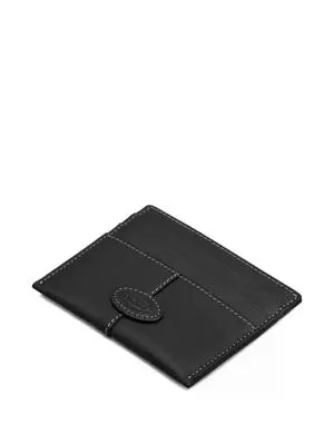 TOD'S Piccolo Leather Card Holder - Black