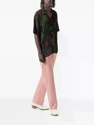 ENDLESS JOY Bamboo-print Shirt