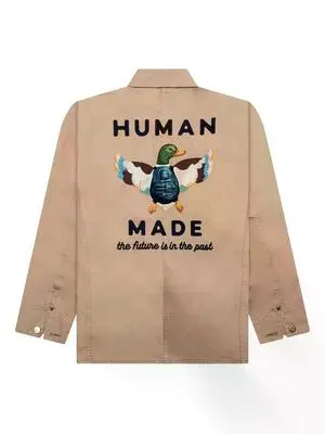 HUMAN MADE Embroidered-logo Shirt Jacket