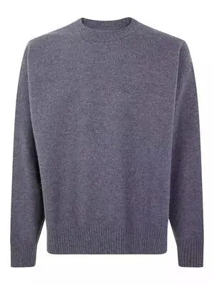 JIL SANDER Wool Crewneck Jumper - Grey