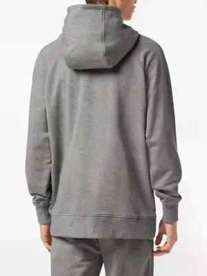 Philipp Plein Logo-patch Hoodie - Grey