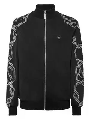 Philipp Plein Chain-embellished Track Jacket