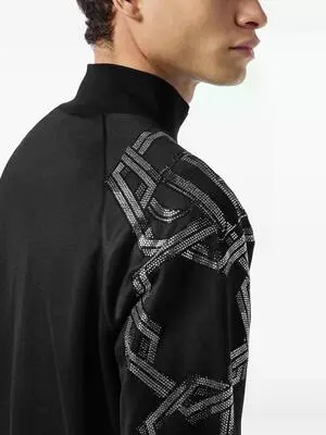 Philipp Plein Chain-embellished Track Jacket