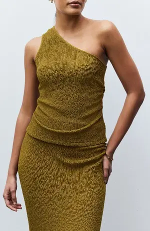 NEXT Textured One-shoulder Top
