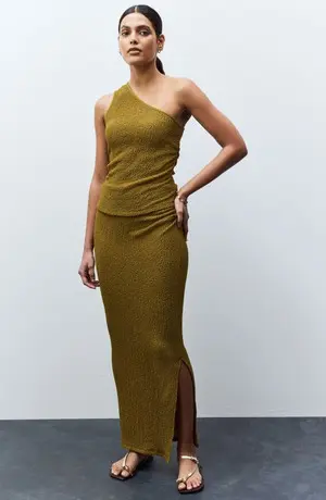 NEXT Textured One-shoulder Top