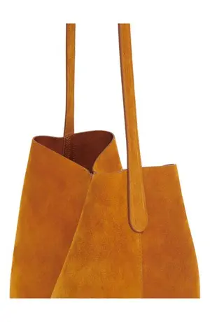 MANSUR GAVRIEL Everyday Cabas Suede Hobo Bag - Cuoio