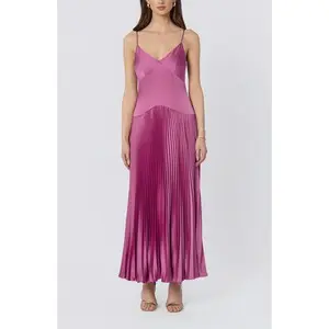 Satin Drop Waist Dresses