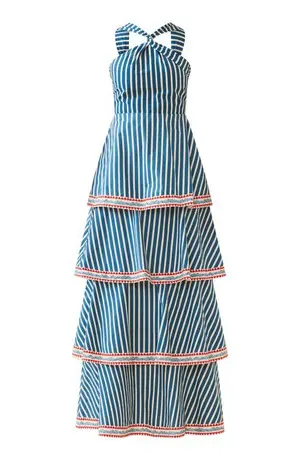 EDDY Emma Maxi Dress - Blue