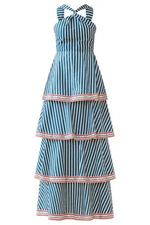 EDDY Emma Maxi Dress - Blue
