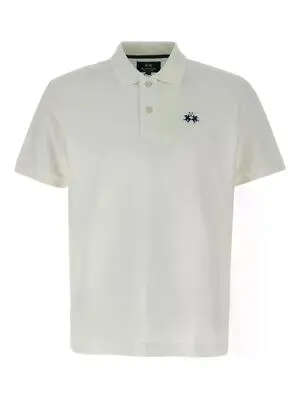LA MARTINA Logo-embroidered Polo Shirt