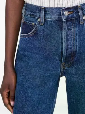 ANINE BING Roy High-waist Jeans - Blue