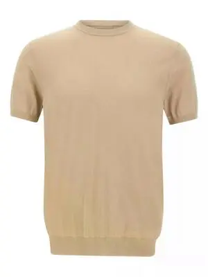DIKTAT Short-sleeve Ribbed Sweater