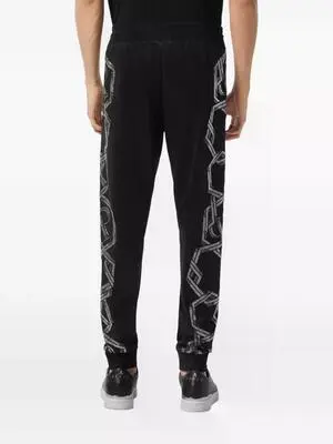 Philipp Plein Jogging Trousers Chains