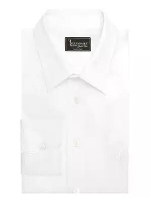 BILLIONAIRE Logo-embroidered Shirt