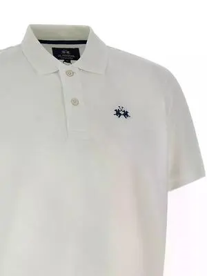 LA MARTINA Logo-embroidered Polo Shirt