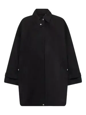 TOTEME Organic Cotton Coat - Black