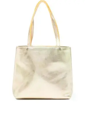 HAI Leather Tote Bag - Gold