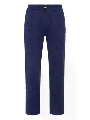 BILLIONAIRE Jacquard Track Pants - Blue