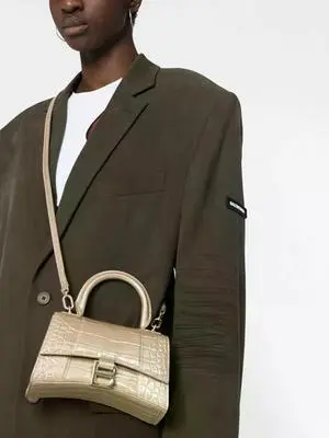 Balenciaga Xs Hourglass Top-handle Bag