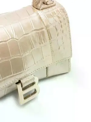 Balenciaga Xs Hourglass Top-handle Bag