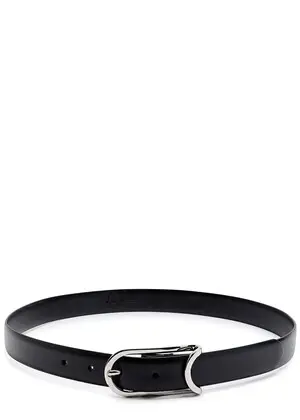 Anderson's Handmade Leather Belt - Black