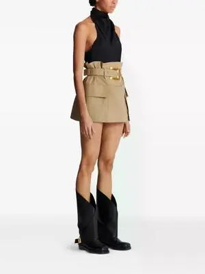 Balmain Gabardine Skirt