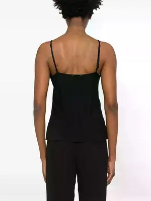 FORTE_FORTE Satin-finish Top - Black
