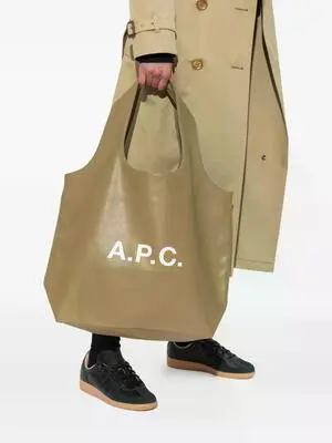 A.p.c. Logo-print Tote Bag