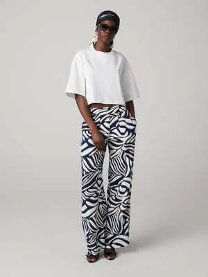 Diane Von Furstenberg Dakota Wide Leg Pants