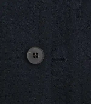 Sunspel Stretch-wool Seersucker Jacket