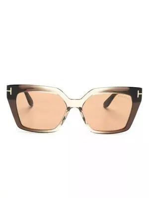 TOM FORD Winona Cat-eye Frame Sunglasses - Brown