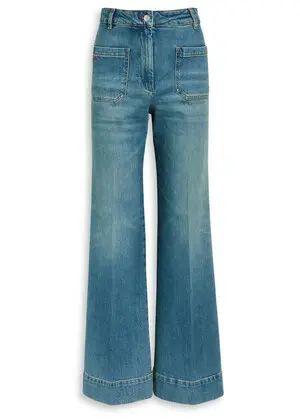 Victoria Beckham Alina Flared-leg Jeans
