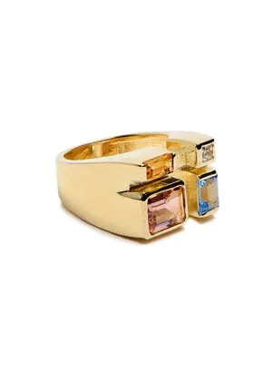 LEGIER Rainbow Baguette Ring