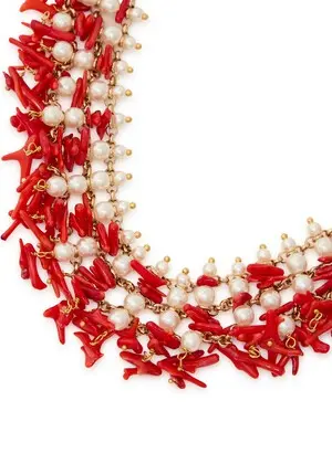 Rosantica Beaded Multi-chain Necklace