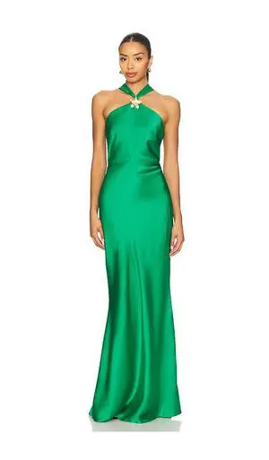 RUNAWAY THE LABEL X Revolve Chara Maxi Dress - Green