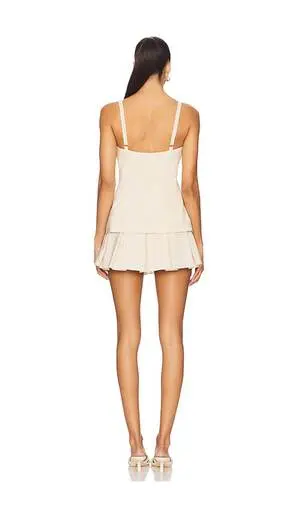 Amanda Uprichard X Revolve Wesley Skort Romper