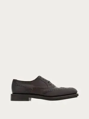 FERRAGAMO Tramezza Oxford Brogue - Brown