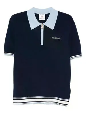 Casablanca Zip Up Polos For Men